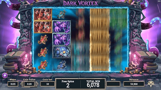 Dark Vortex เกมสล็อต YGGDRASIL รีวิวเกม แตกง่าย : สล็อต 888